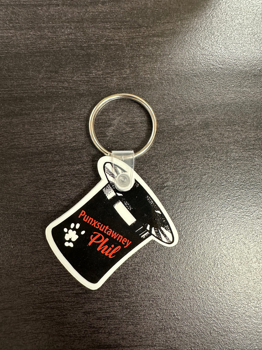 Punxsutawney Phil Top Hat Keychain – Punxsutawney Groundhog Club