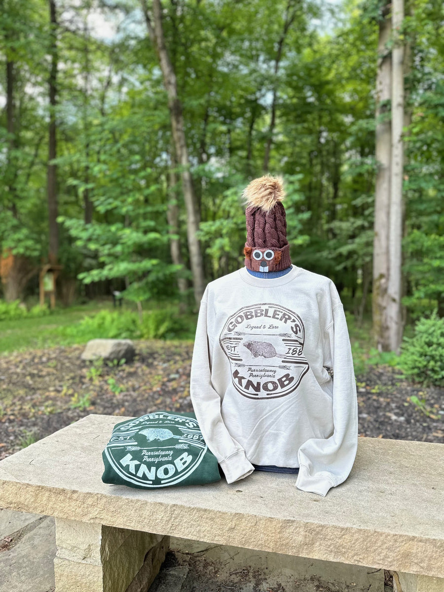 Sand Gobbler's Knob Crewneck – Punxsutawney Groundhog Club